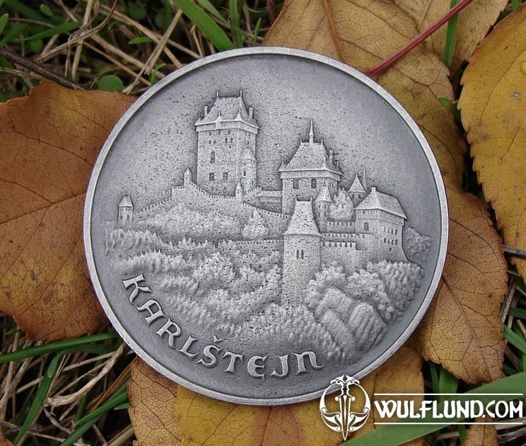 KARLSTEJN CASTLE, commemorative coin coins Smithy Works, Coins ...