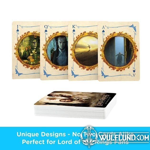 Lord of the Rings Playing Cards The Two Towers LORD OF THE RING ...