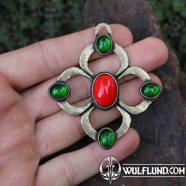 CAROLUS - large medieval neck pendant costume jewellery Jewellery ...