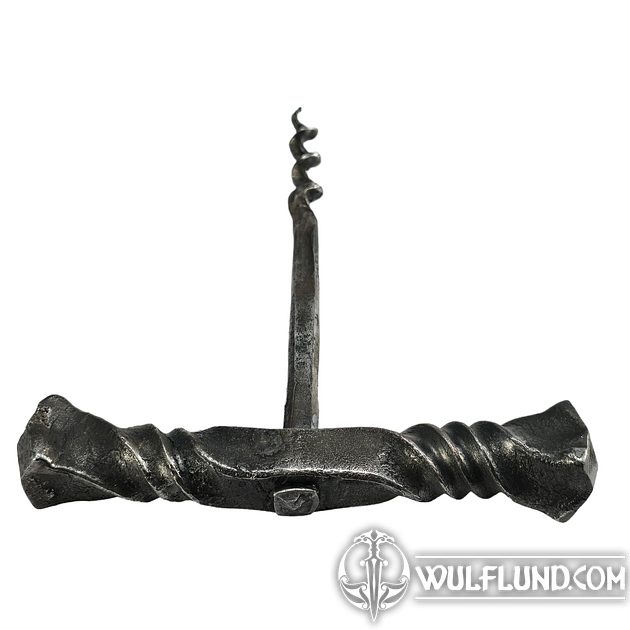 FORGED WINE CORKSCREW forged products Smithy Works, Coins Wulflund.com ...