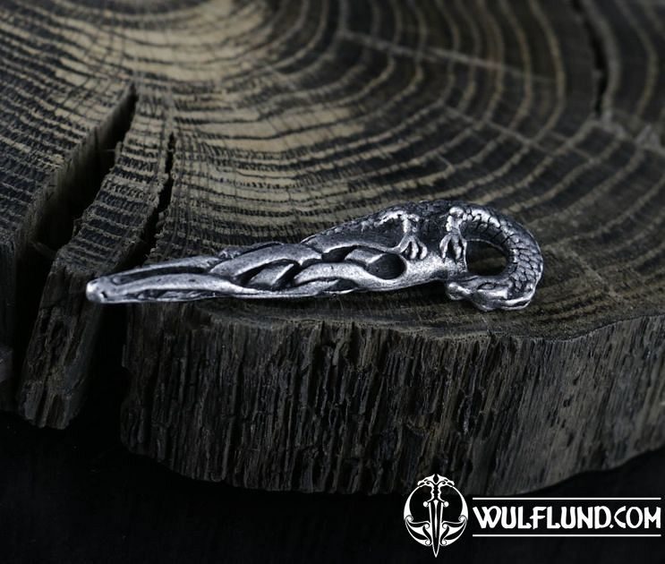 STOORWORM, Celtic Dragon, pendant, pewter celtic pendants amulets and ...