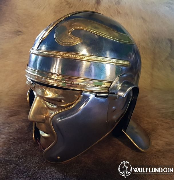 Imperial Gallic Face Helmet Roman and Celtic Helmets Helmets, Armour ...
