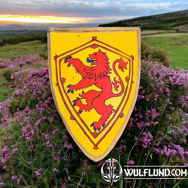 GOTHIC SHIELD - SCOTLAND, painted, combat for HMB battle ready shields ...