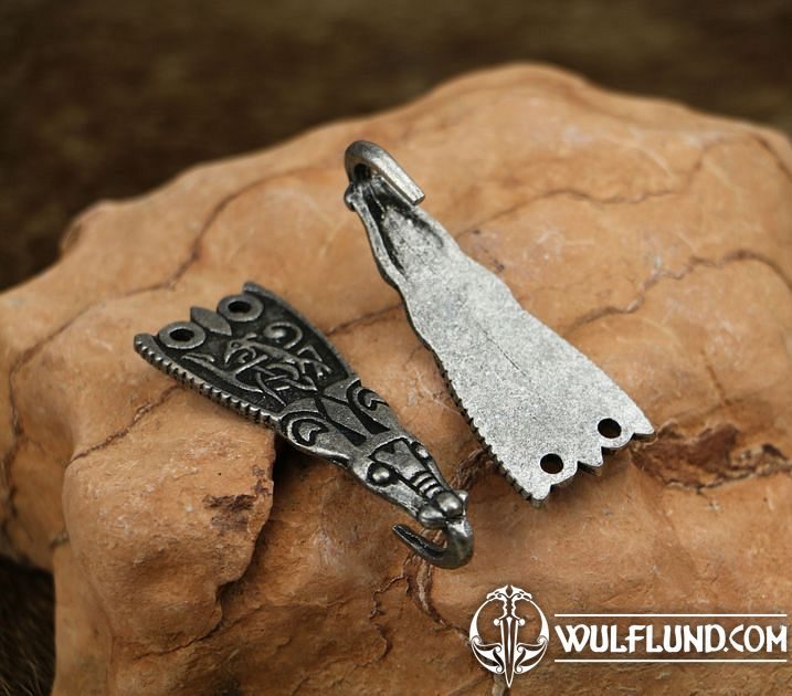 VIKING CLOAK HOOK, England, zinc - 1 piece Belt buckles and fittings ...