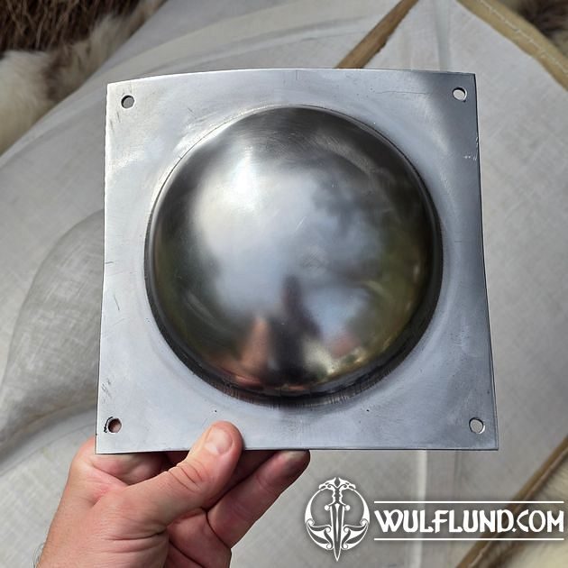 Shield Boss, Roman, umbo, square - bent shield bosses Shields, Armour ...