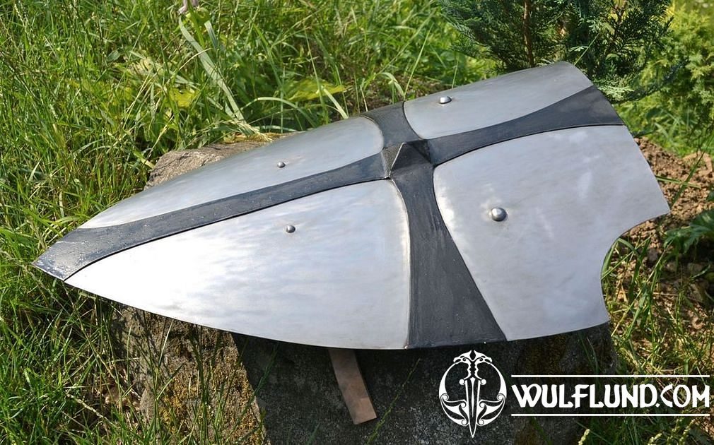 TEMPLAR, medieval full metal practise shield battle ready shields ...