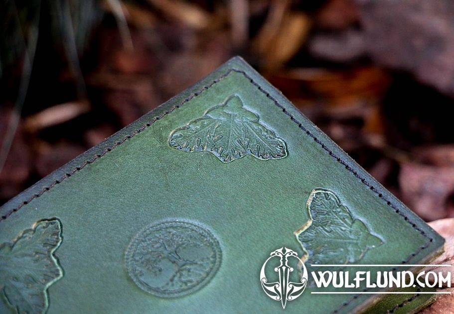 TREE OF LIFE, leather wallet Drakkaria wallets Leather Products ...