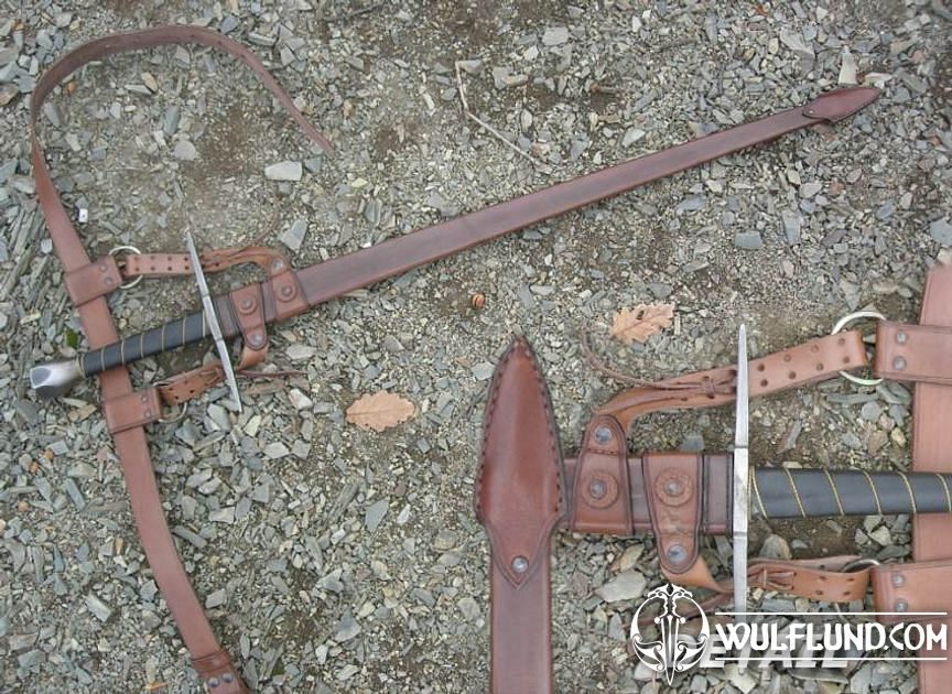 LEATHER SCABBARDS FOR SWORDS Wulflund