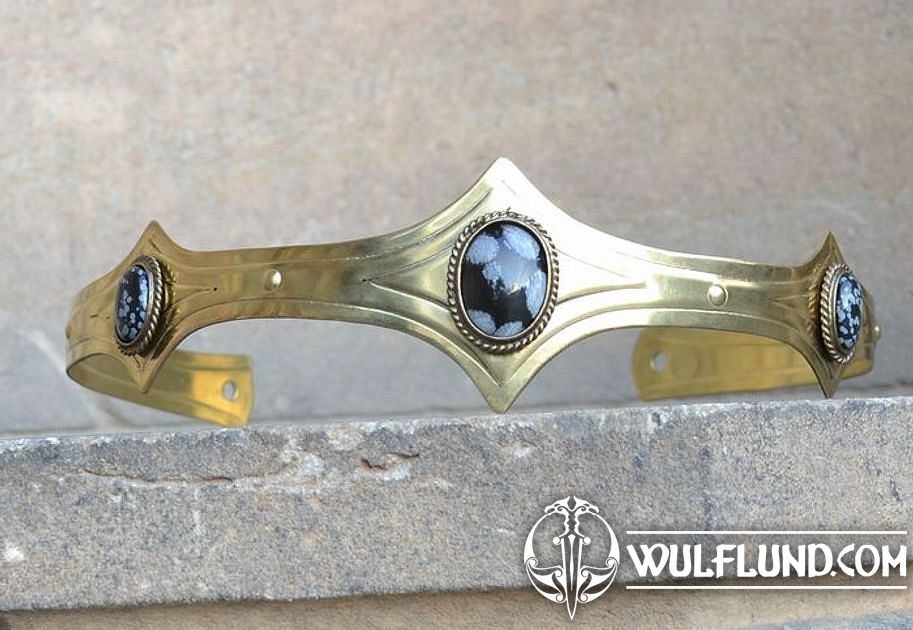 MEDIEVAL GOTHIC CROWNS with stones - wulflund.com