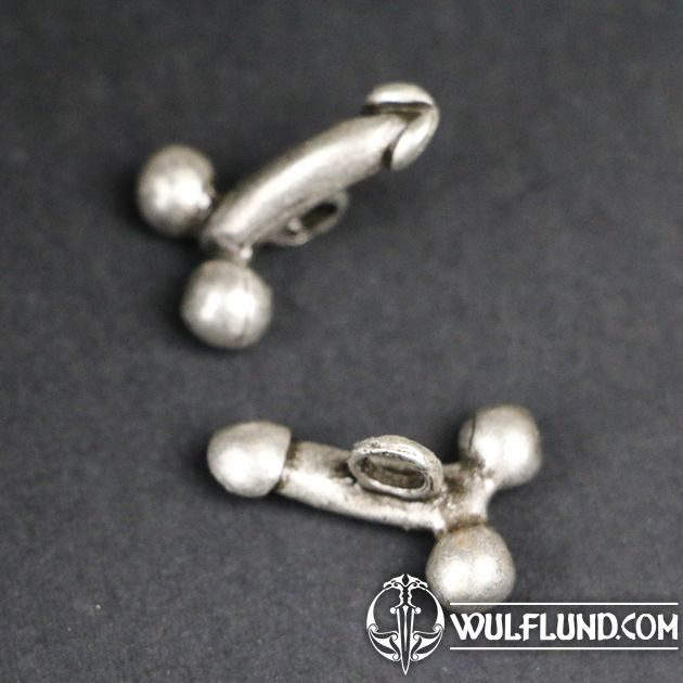 FASCINUS, Roman phallic pendant, zinc, antique silver Drakkaria All ...
