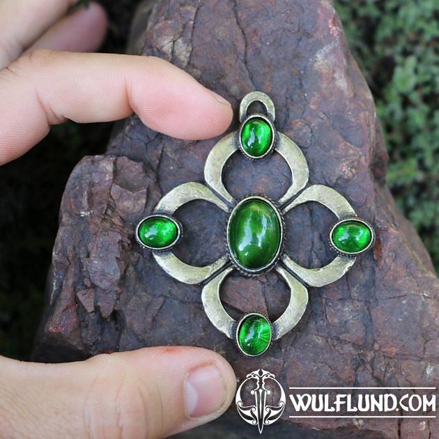 CAROLUS - large medieval neck pendant costume jewellery Jewellery ...