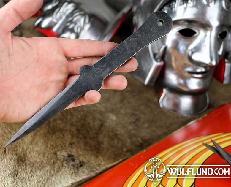 GLADIATOR Throwing Knife Black 6mm Arma Epona PREISNACHLASS - wulflund.com