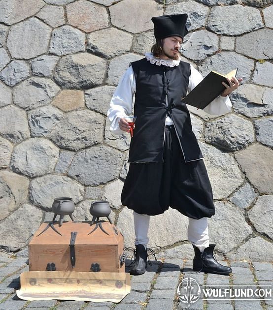 Renaissance Alchemist, costume rental Wulflund.com - Manufacture of ...