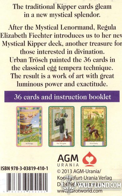 Mystical Kipper - Tarot Cards GB Tarotové karty Magic, Home decor ...