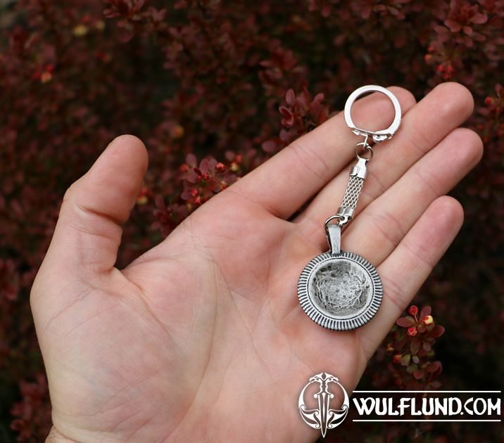 TRIGLAV Slavic God, Keychain, zinc Drakkaria keychains Jewelry - bronze ...