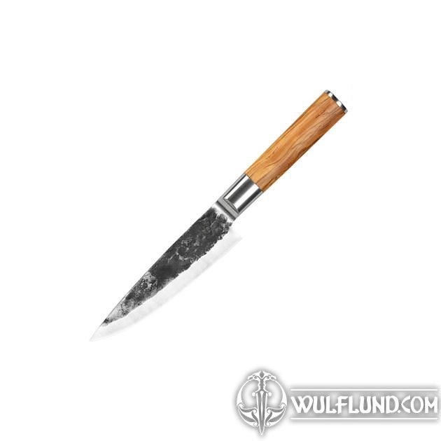KITCHEN KNIFE - Forged olive - 16cm Kitchen knives Weapons - Swords ...
