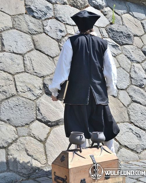 Renaissance Alchemist, costume rental We make history come alive!