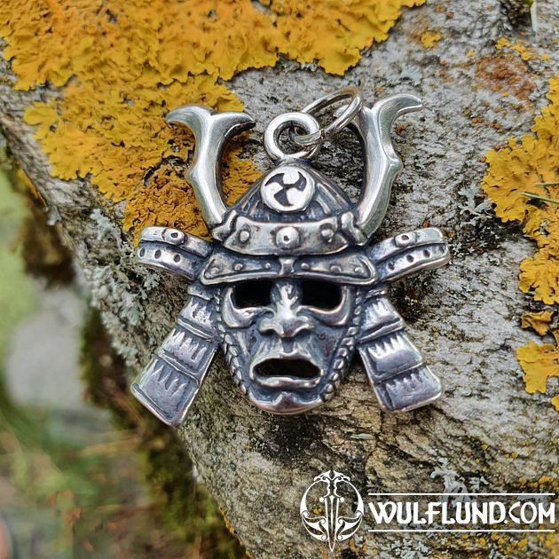 SAMURAI Silver Pendant Drakkaria pendants Silver jewellery Wulflund.com ...