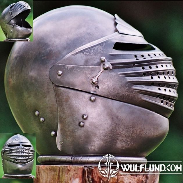 ARMET HELMET with patina casques médiévaux casques, Armures et ...