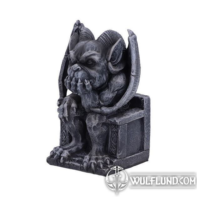 Edo Dark Black Grotesque Gargoyle Figurine figures, lamps, cups ...
