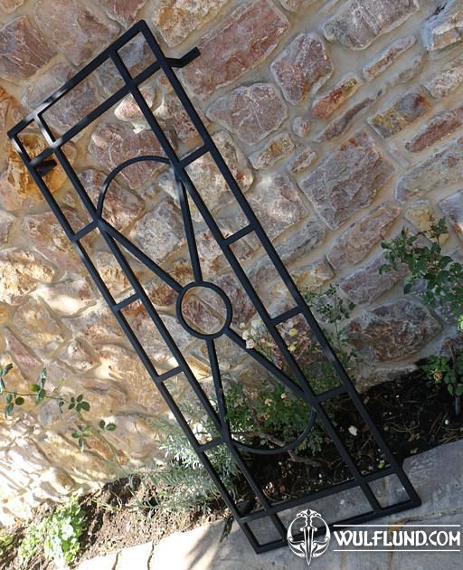 ART DECO - TRELLIS Forged Garden Décor Arma Epona produits forgés Fer ...
