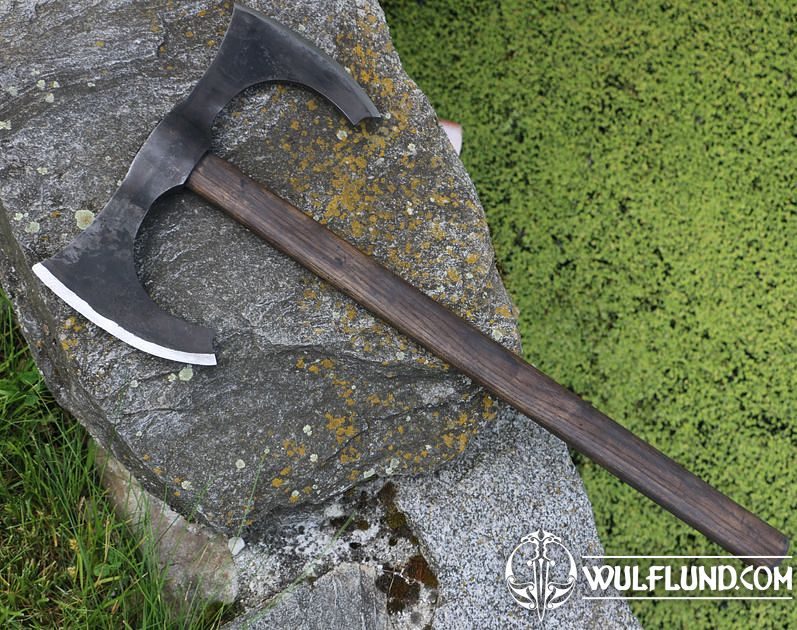 Fantasy Barbarian Battle Axe, sharp Arma Epona Axes Weapons - Swords ...