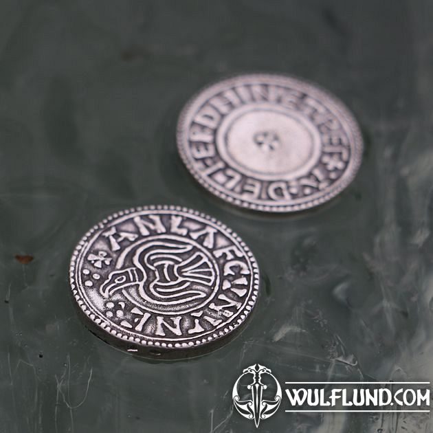 RAVEN PENNY Anlaf Guthfrithsson, Northumbira viking coin, replica ...