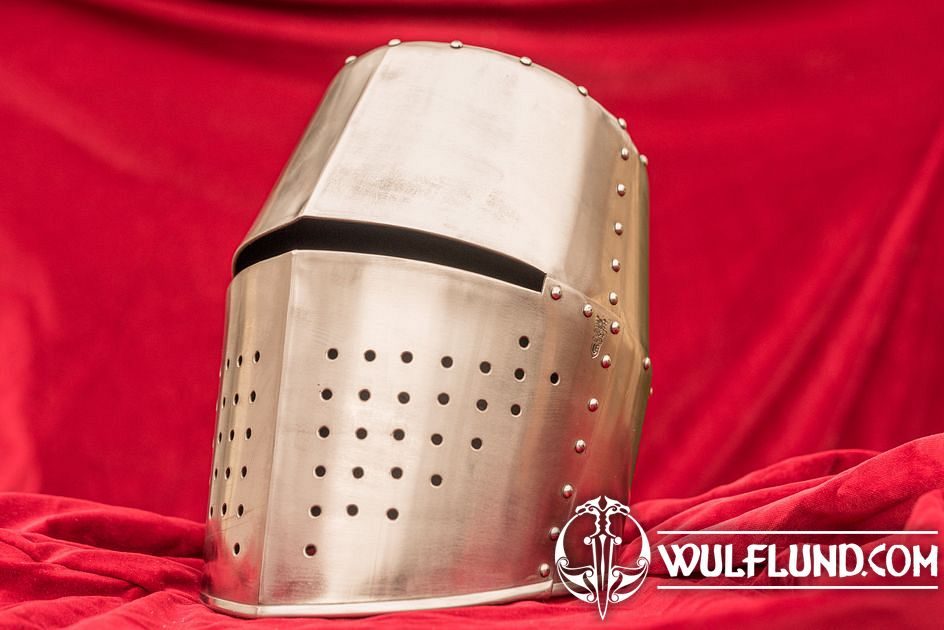 GREAT TEMPLAR HELMET medieval helmets Helmets, Armour Wulflund.com ...