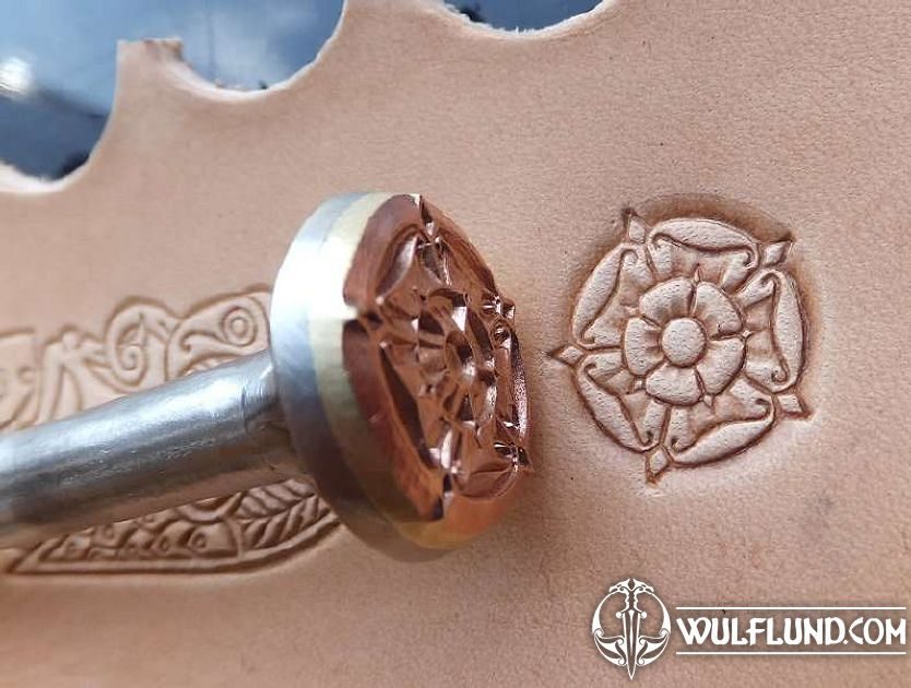 MEDIEVAL ROSE, leather stamp leather stamps Leather Products We make ...