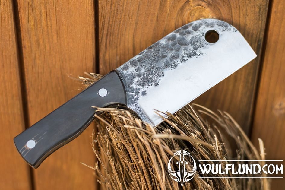 SAURUS, forged cleaver, knife knives Weapons - Swords, Axes, Knives We ...