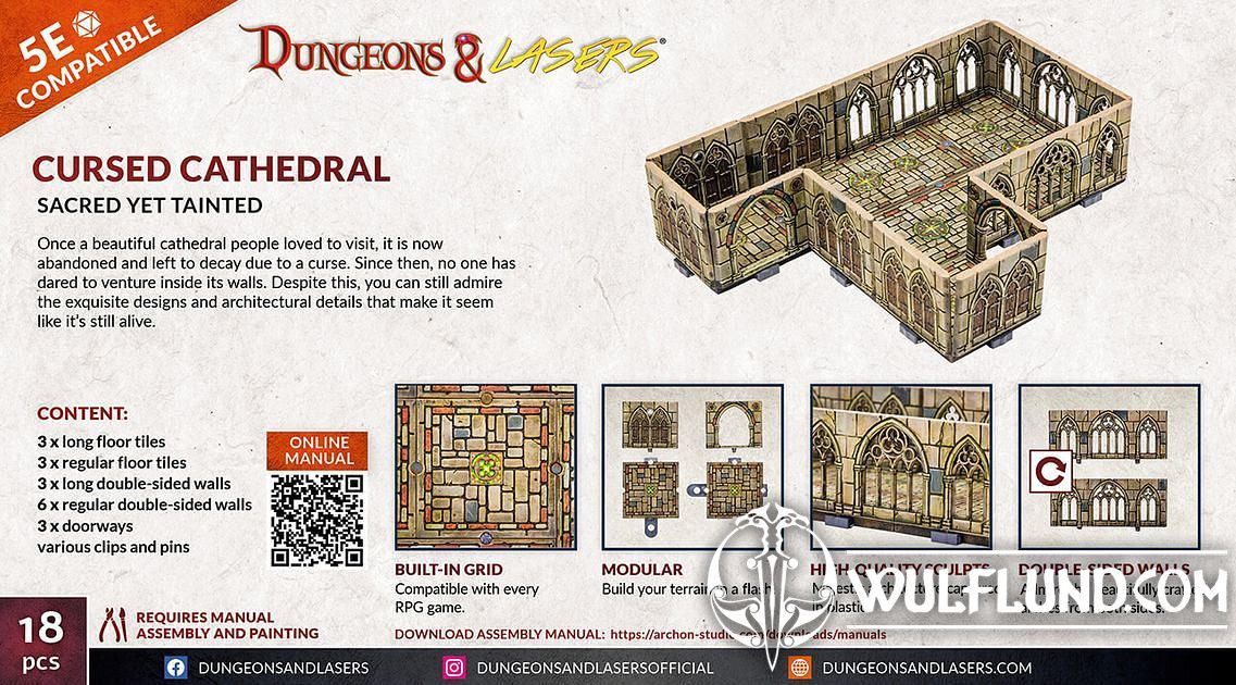 Dungeons & Lasers: Cursed Cathedral - Sacred yet tainted Archon Studio ...