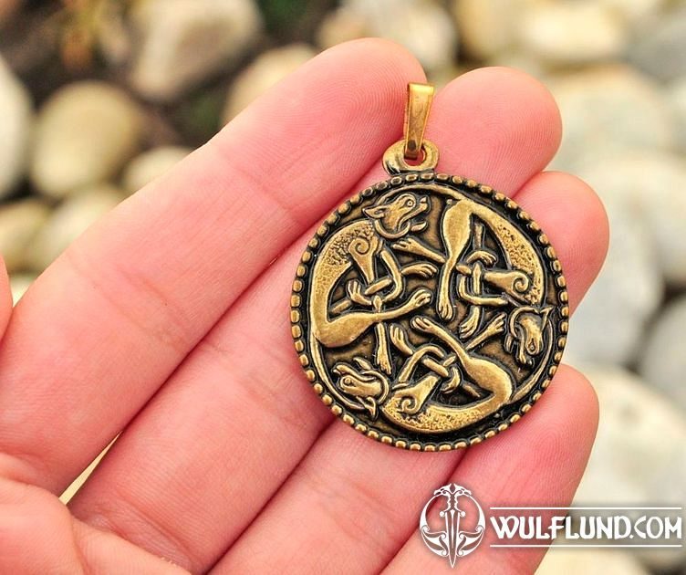 IRISH CATS celtic pendants amulets and talismans, Jewellery - wulflund.com