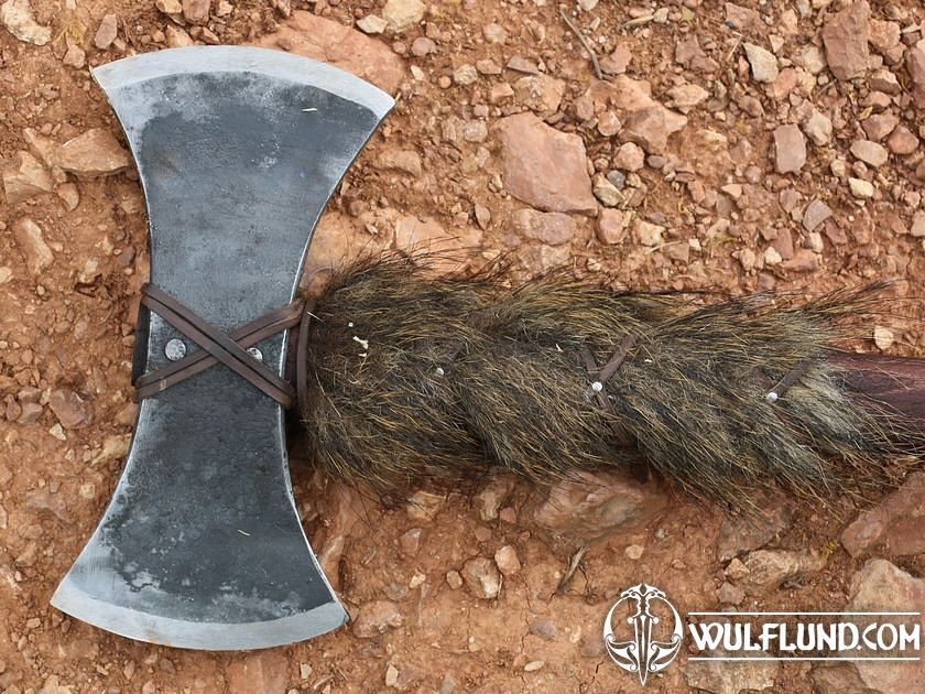 The Barbarian, Axe Axes Weapons - Swords, Axes, Knives Wulflund.com ...