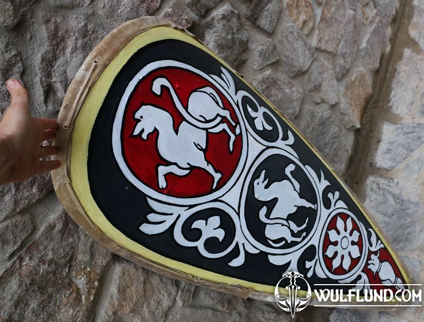 NORMAN KITE SHIELD battle ready Drakkaria Medieval shields Shields ...