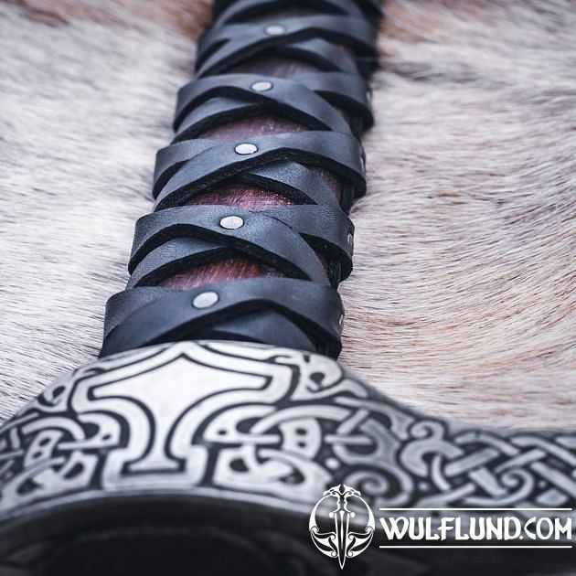 MJOLLNIR etched Thor's Hammer - Axe Arma Epona Axes Weapons - Swords ...