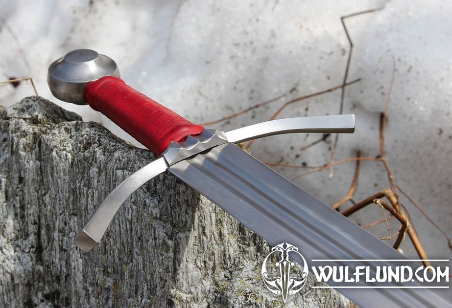 ELRIC, medieval broadsword, 14th century Drakkaria Medieval swords ...