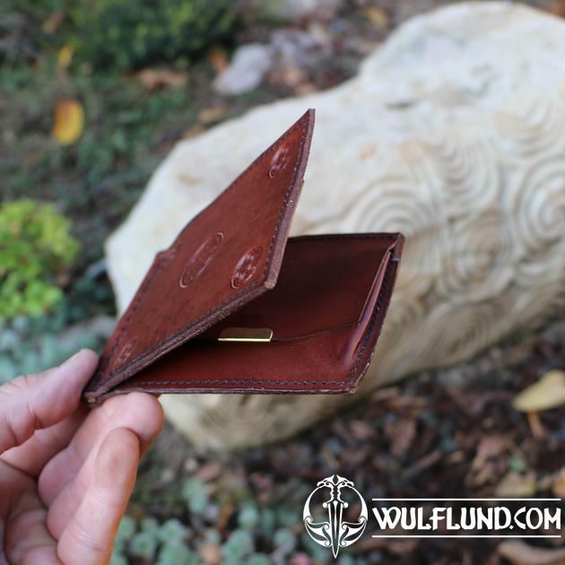 CELTIC - Leather Pocket Wallet Drakkaria wallets Leather Products ...