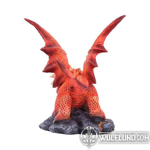SMALL FIRE DRAGON, decoration Naav Drachen Figuren, Dekorationen Wir ...