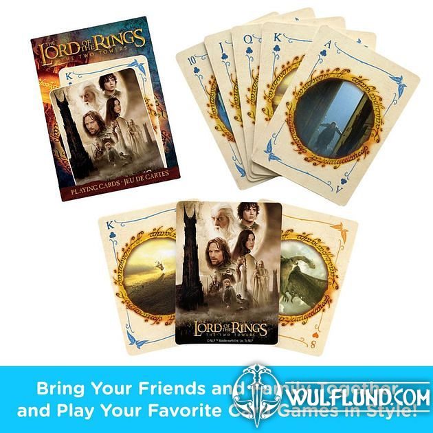 Lord of the Rings Playing Cards The Two Towers LORD OF THE RING ...