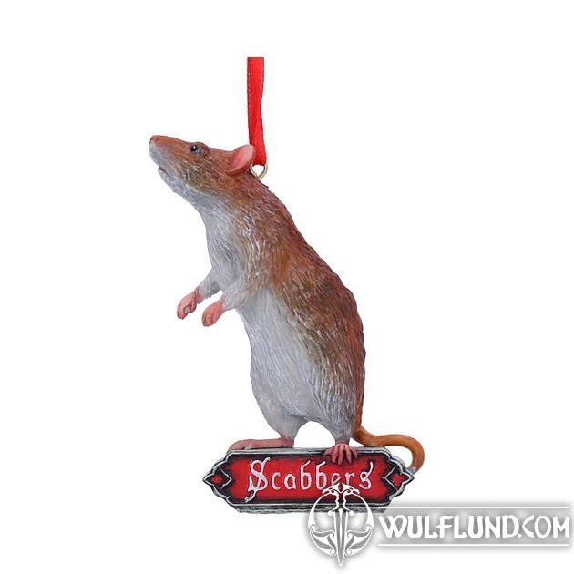 Harry Potter - Scabbers Hanging Ornament 9cm Harry Potter Licensed ...