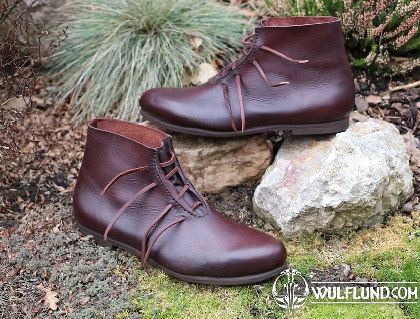 LEIF, leather boots early medieval - Vikings viking, slavic boots ...