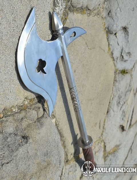 SINGLE HANDED MEDIEVAL WAR AXE, replica, central Europe axes ...