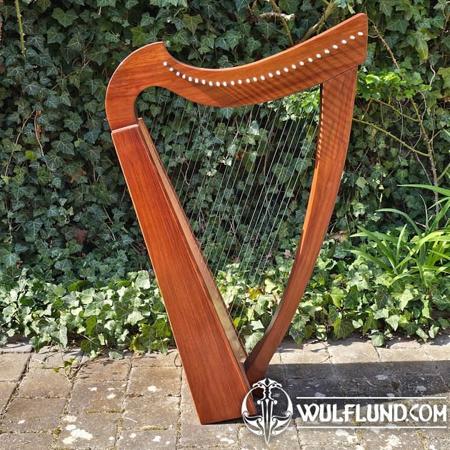 Irish Harp, 27 strings Drums, Flutes Wulflund.com - Manufacture of ...