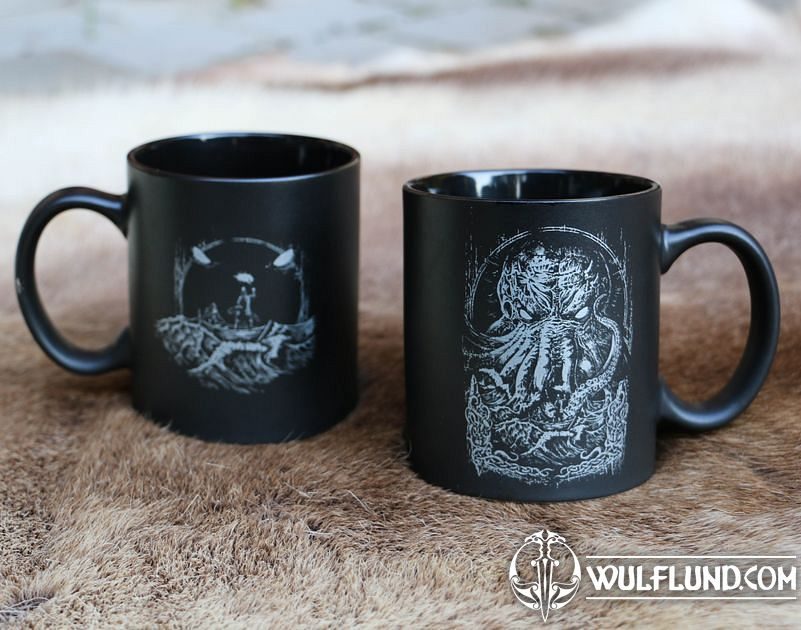 CTHULHU - mug mugs, goblets, scarves Pagan decorations We make history ...