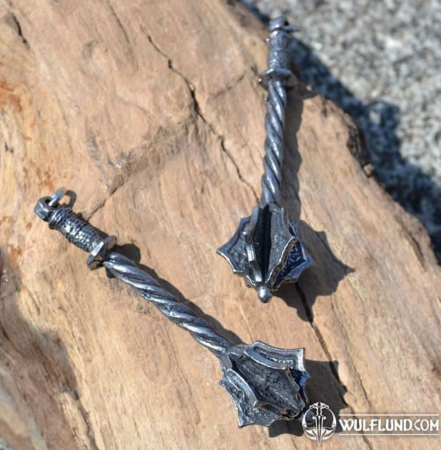 MEDIEVAL MACE, pendant Middle Ages, other pendants amulets and ...