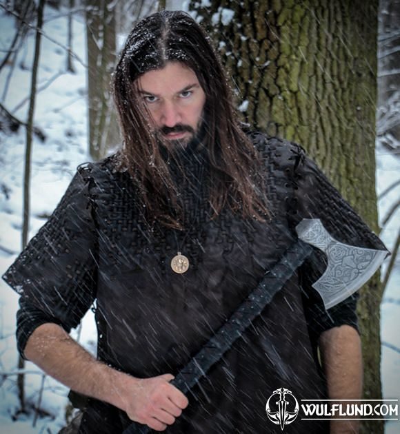 SLAVIC WOLF Pendant, bronze Drakkaria Slavic amulets amulets and ...