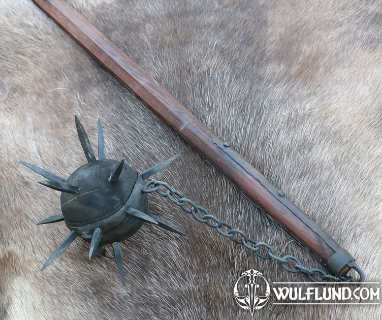 HUSSITE BALL-AND-CHAIN FLAIL, Hussite weapon, replica Arma Epona Blunt ...