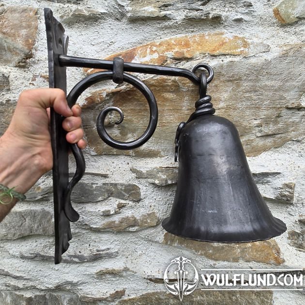 BELL - Large wrought iron bell forged products Smithy Works, Coins ...
