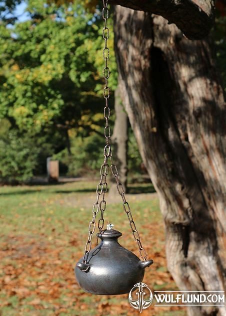 Medieval Hanging Oil Lamp Wulflund.com - Manufacture of jewellery ...