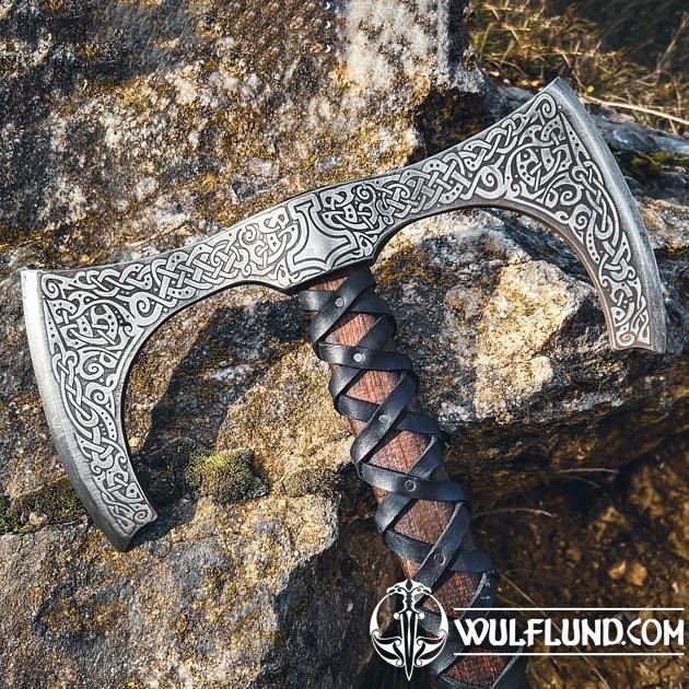 MJOLLNIR etched Thor's Hammer - Axe Arma Epona Axes Weapons - Swords ...
